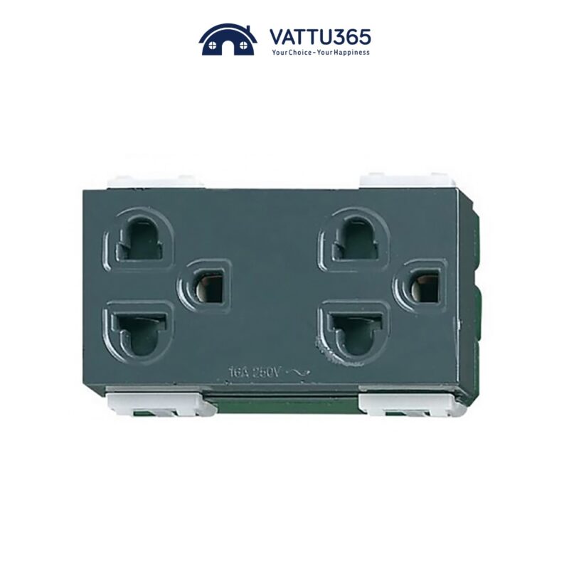 Ổ cắm đôi 3 chấu Panasonic WEV1582SW, WEV1582-7SW giá rẻ