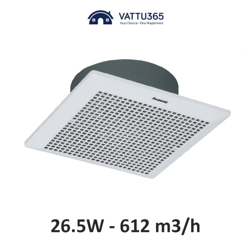 Quạt hút âm trần Panasonic FV-17CU9 7.5W, có ống dẫn