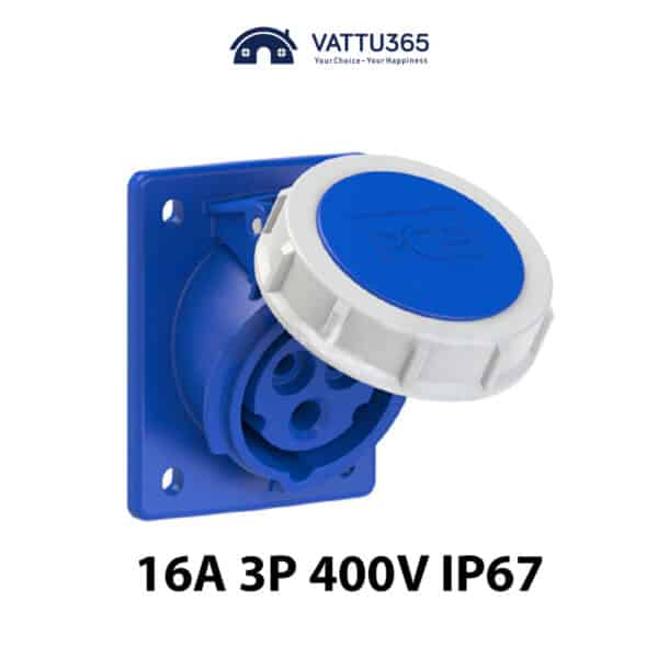 F4132-6F78 - Ổ cắm gắn âm 3P 16A 230V 6H IP67 | Vật Tư 365