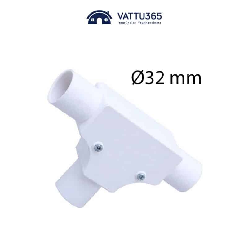 FPA0432C - T nối có nắp Ø32 Nanoco giá đại lý | Vật Tư 365