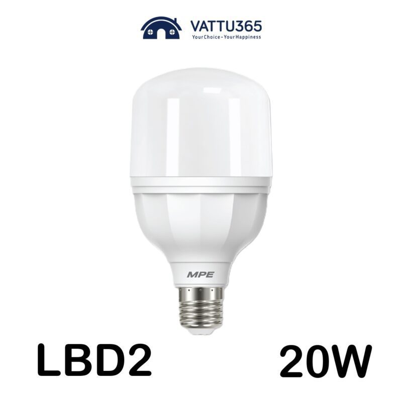 Đèn Led Bulb 20W MPE LBD2-20 chất lượng chính hãng