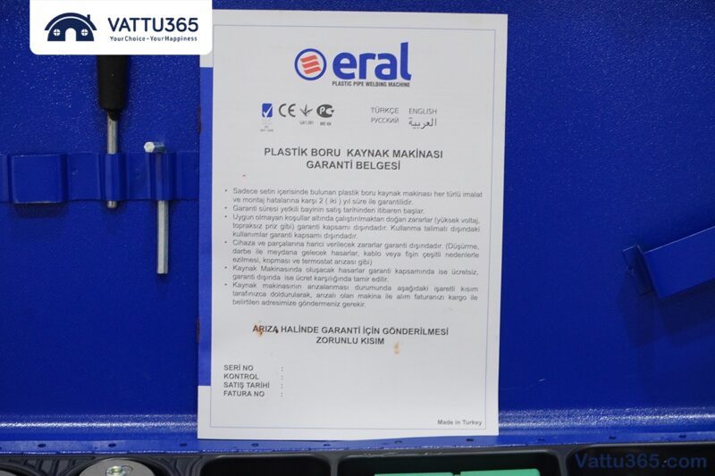 Máy hàn ống nhiệt PPR ERAL ER-01 1500W Chính hãng giá rẻ