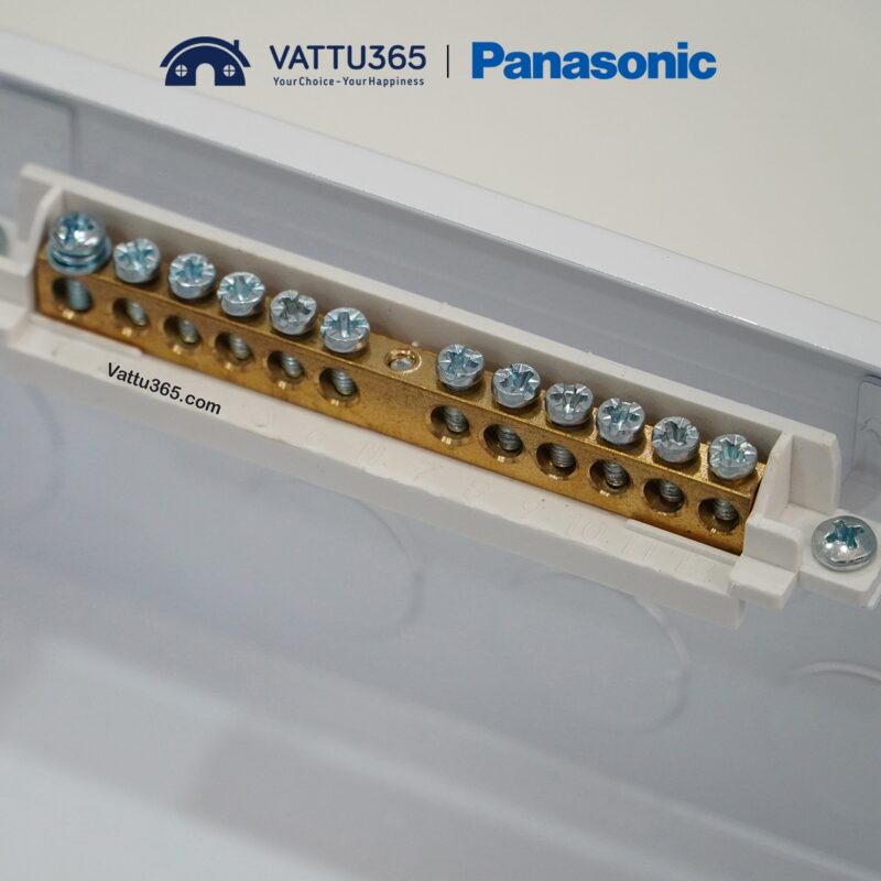Tủ điện Panasonic BQDF08MG31AV 8 Modules Moderva vàng ánh kim | Vật Tư 365