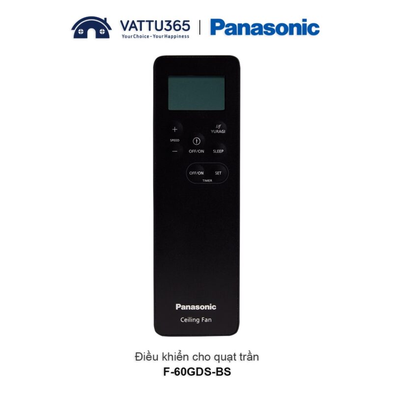 Quạt trần Panasonic F-60GDS-BS Ti 21cm, Nâu, Động cơ DC